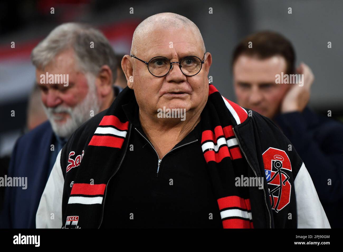 Robert Muir pictured ahead of the AFL Round 3 match between the St ...