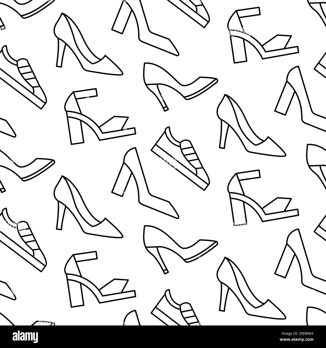 Footwear icon Black and White Stock Photos & Images - Alamy