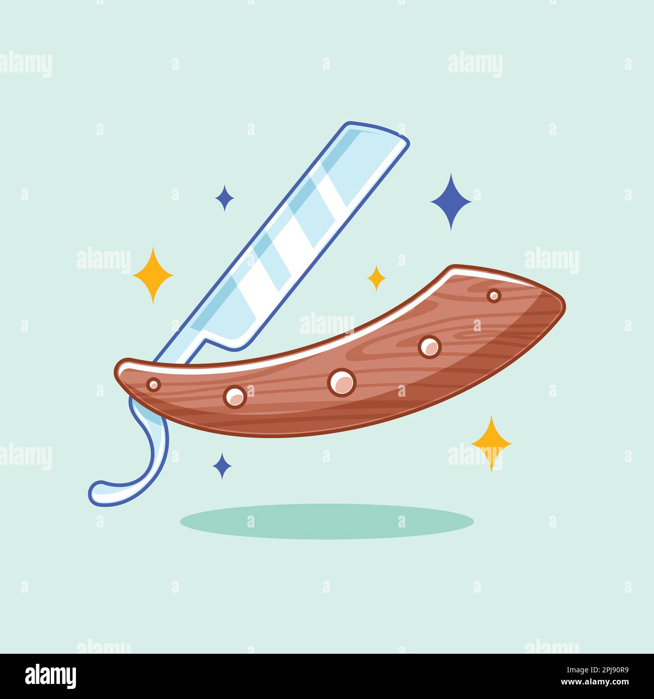 Barbershop vector vectors hi-res stock photography and images - Alamy