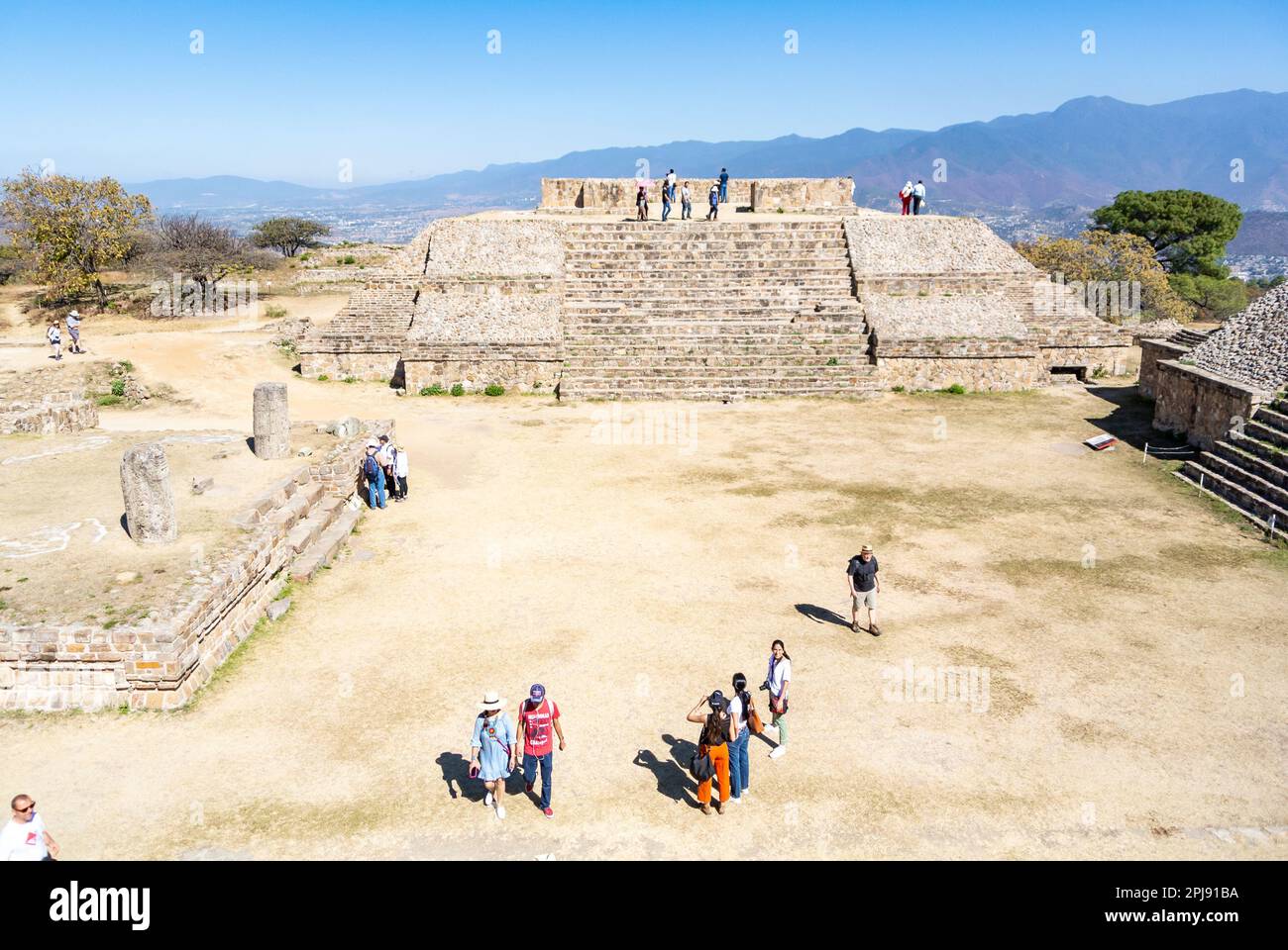 Monte Alban Aerial