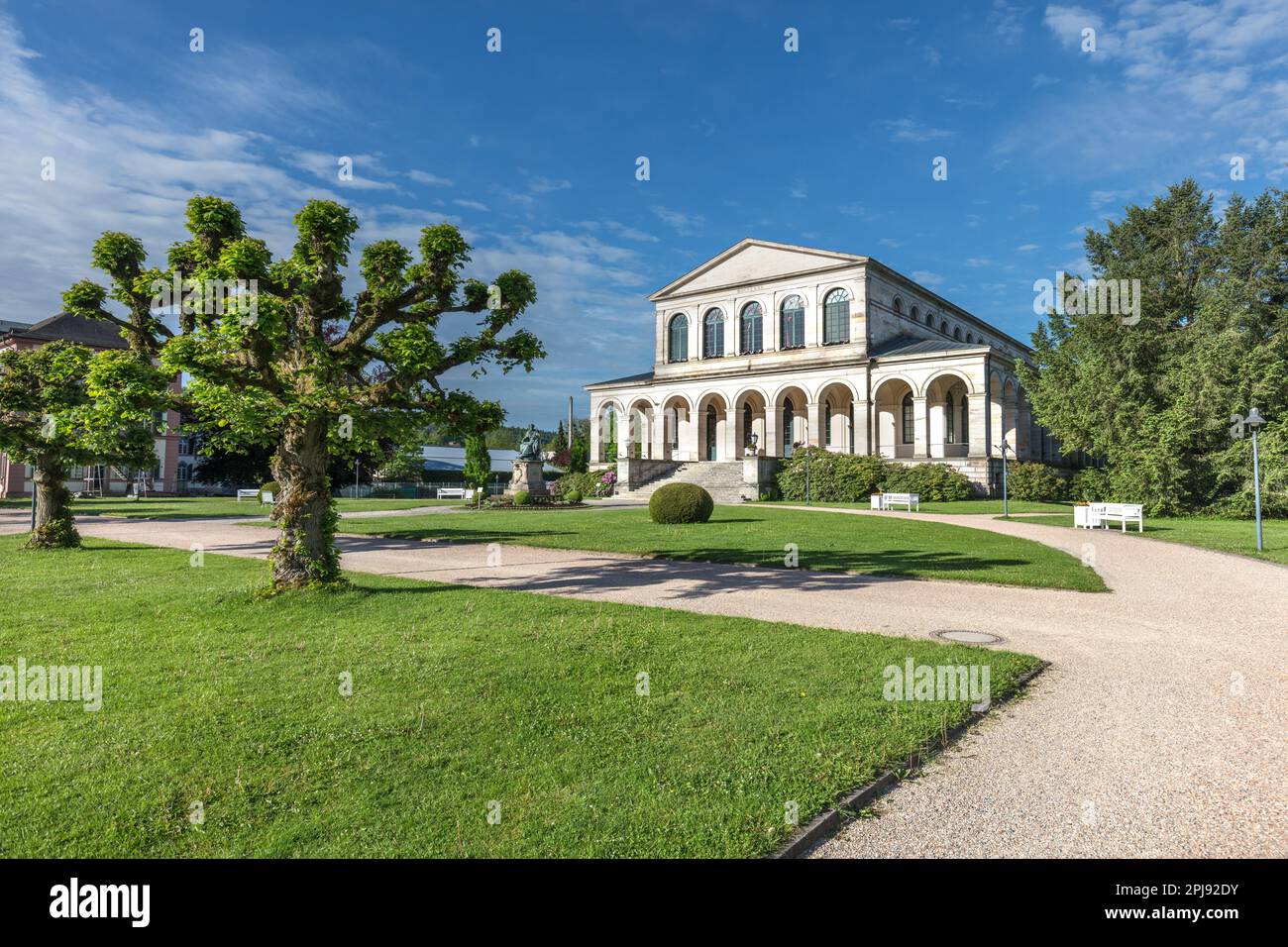 Neo classical Grosse Kursaal in the Kurpark in State Spa, Staatsbad ...