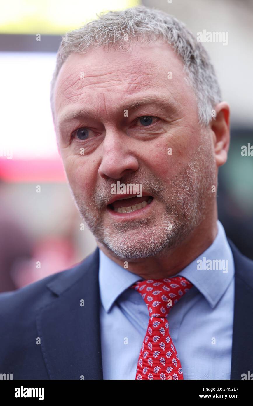 Shadow justice secretary Steve Reed launching in central London the ...