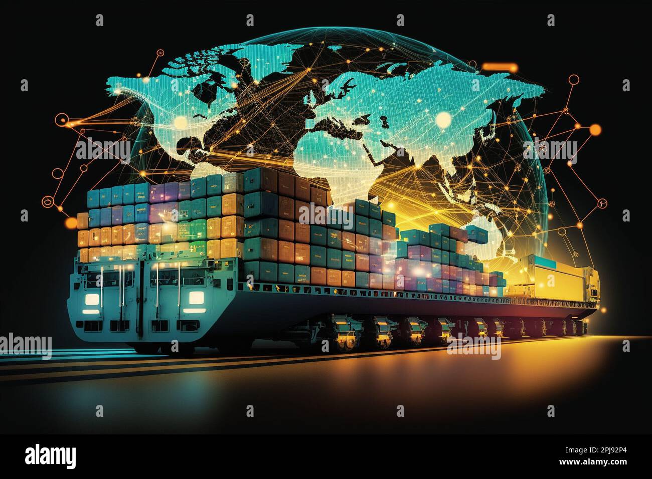 Smart logistics management hi-res stock photography and images - Alamy