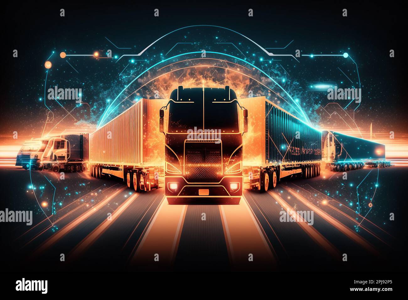 Smart logistics management hi-res stock photography and images - Alamy