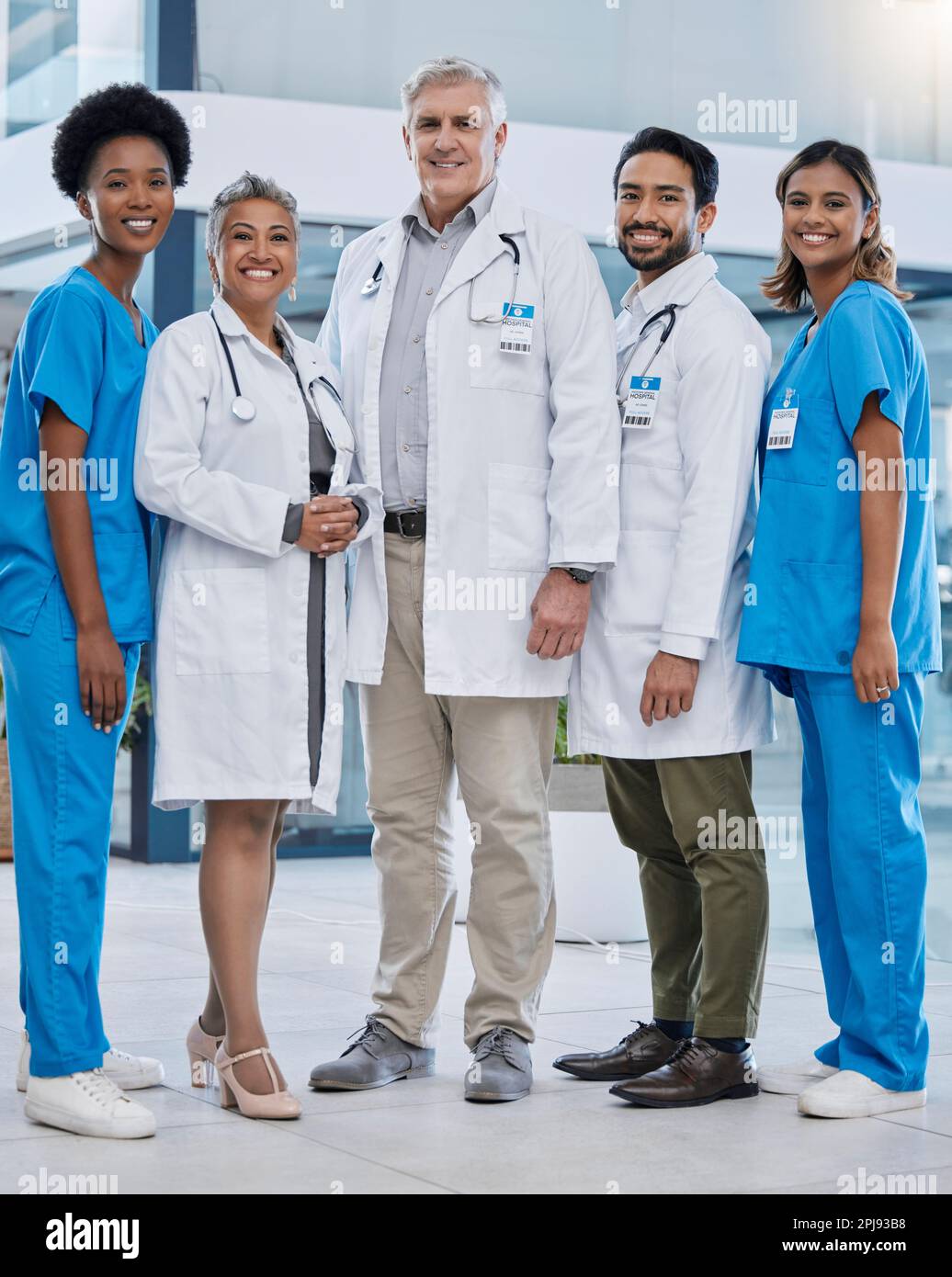 Team Of Doctors And Nurses