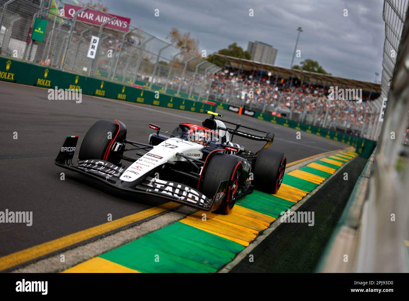 Melbourne, Australia. 1st Apr, 2023. #22 Yuki Tsunoda (JPN, Scuderia AlphaTauri), F1 Grand Prix ...