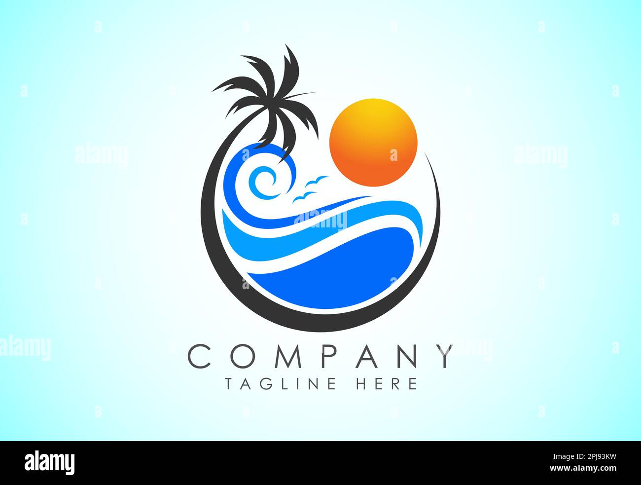 Beach Logo Design