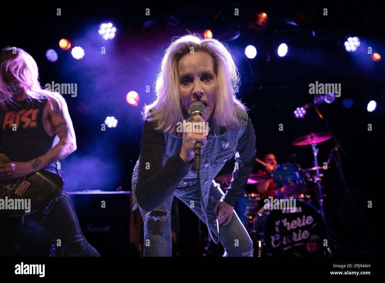 Oslo, Norway. 31st Mar, 2023. The American singer, musician and actress Cherie Currie performs a ...