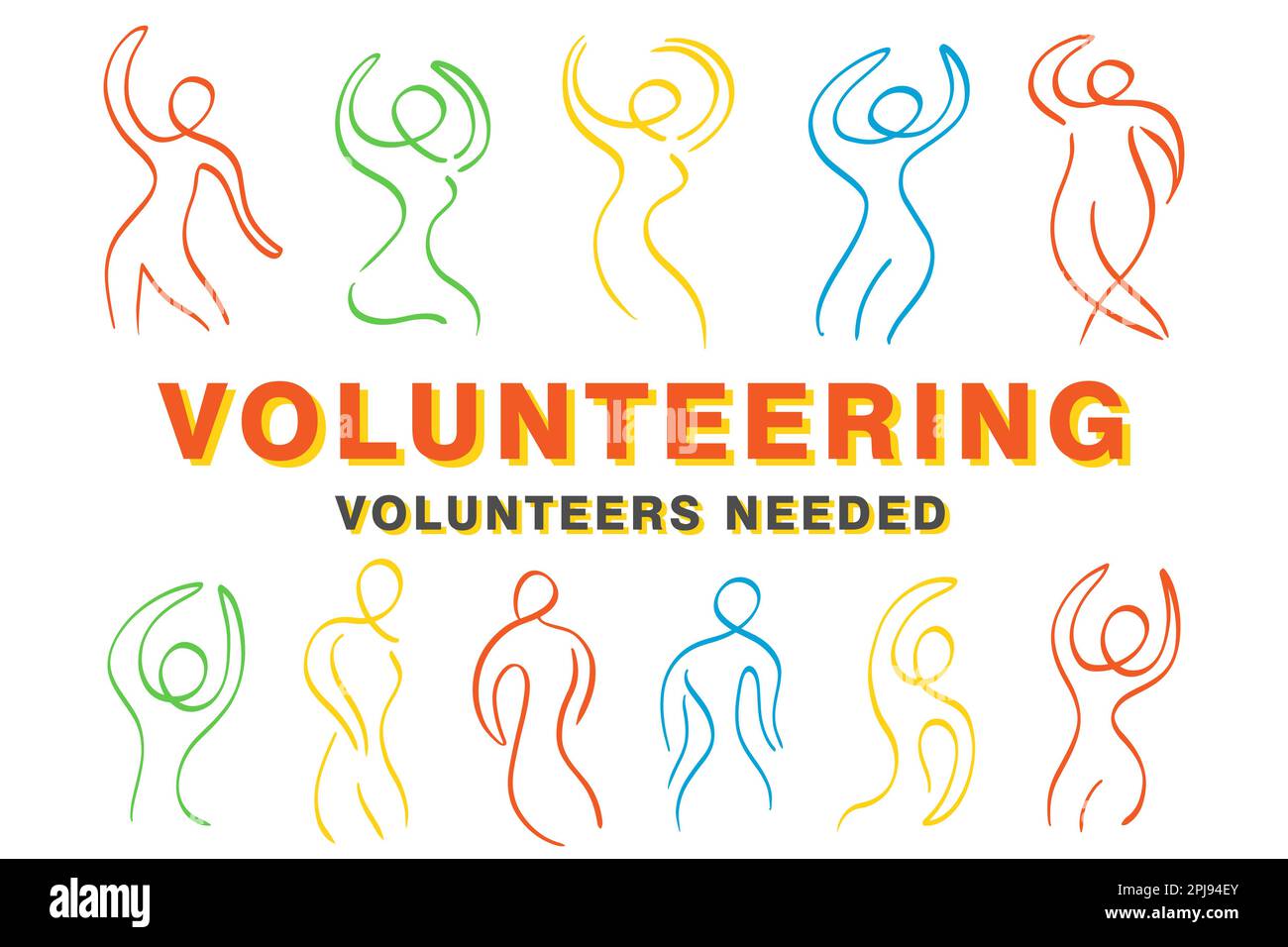 Volunteering design hi-res stock photography and images - Alamy