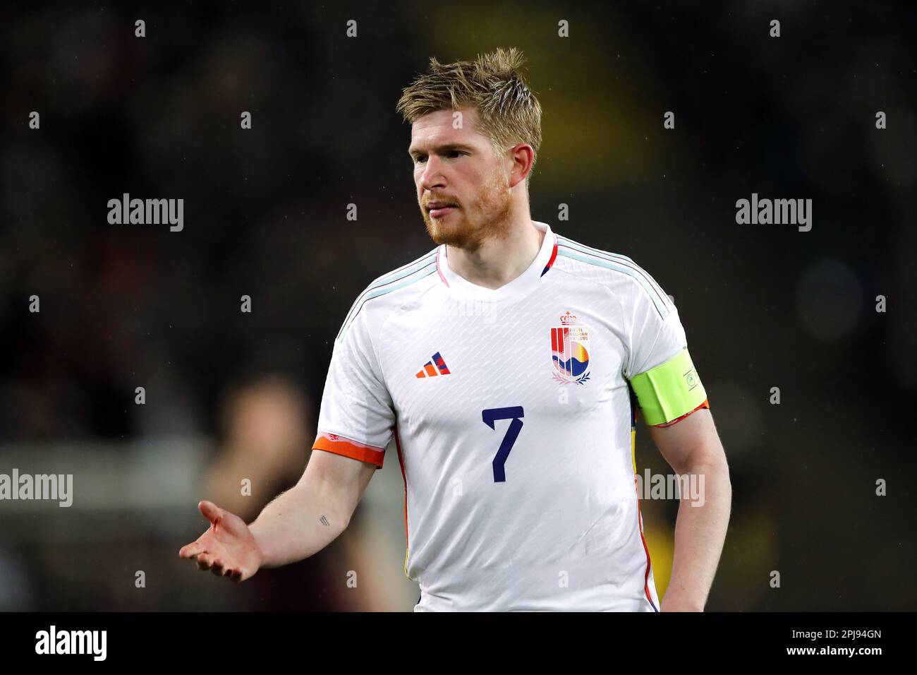 COLOGNE - Kevin De Bruyne of Belgium during the friendly match between ...