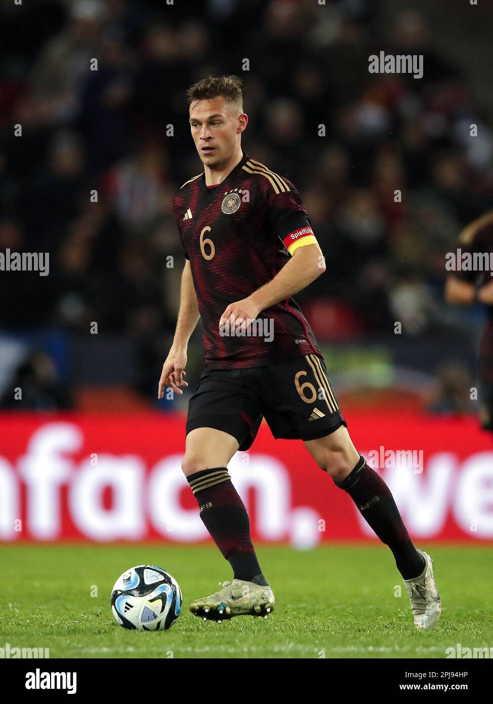 COLOGNE - Joshua Kimmich of Germany during the friendly match between ...
