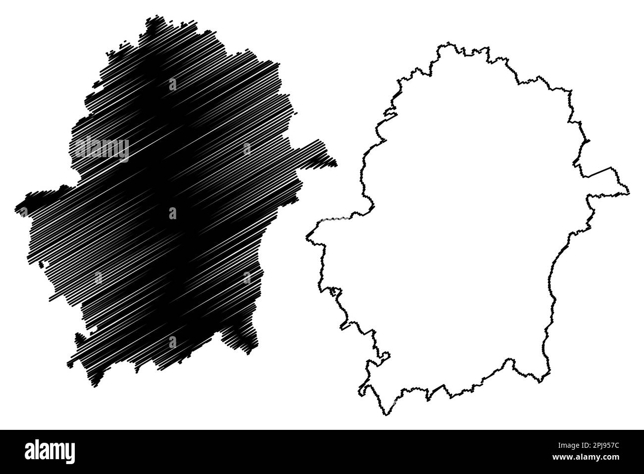 Map of devon england Stock Vector Images - Alamy