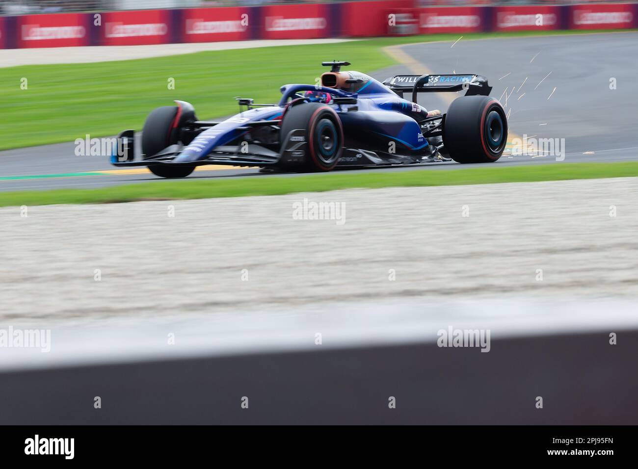 Melbourne, Australia, 1 April, 2023. Alexander Albon (23) driving for ...
