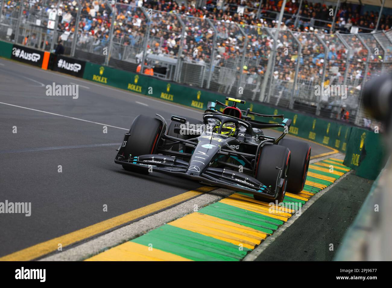 44 HAMILTON Lewis (gbr), Mercedes AMG F1 Team W14, action during the ...