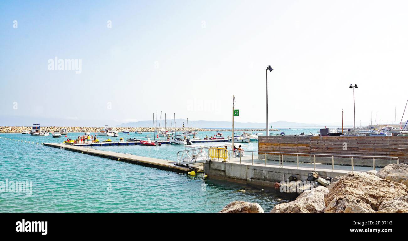 Port of L'Estartit, (Lestartit), Costa Brava, Girona, Catalunya, Spain ...