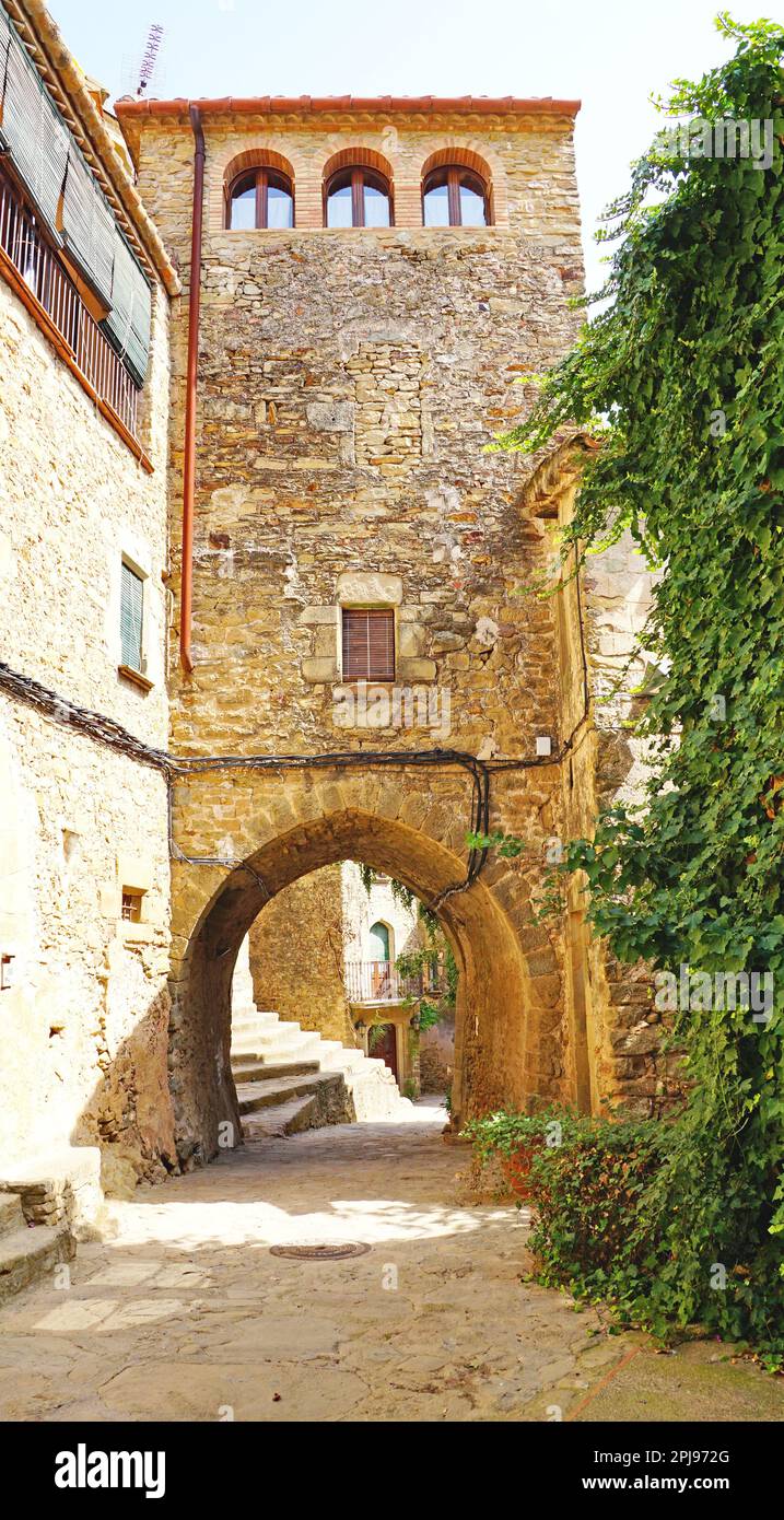 Madremanya (Madremaña) in the El Girones region, Girona, Catalunya ...
