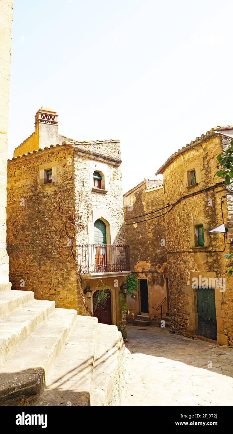 Madremanya (Madremaña) in the El Girones region, Girona, Catalunya ...