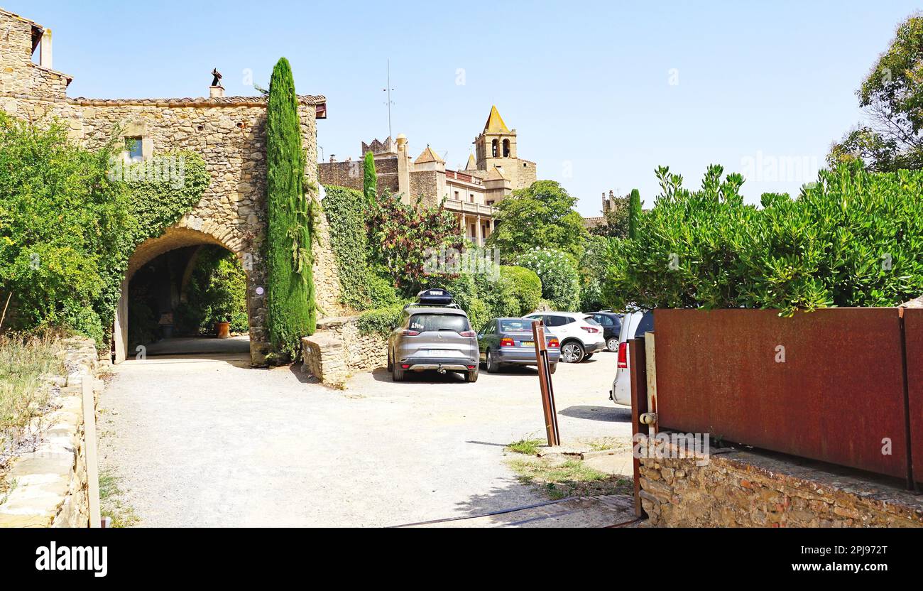 Madremanya (Madremaña) in the El Girones region, Girona, Catalunya ...