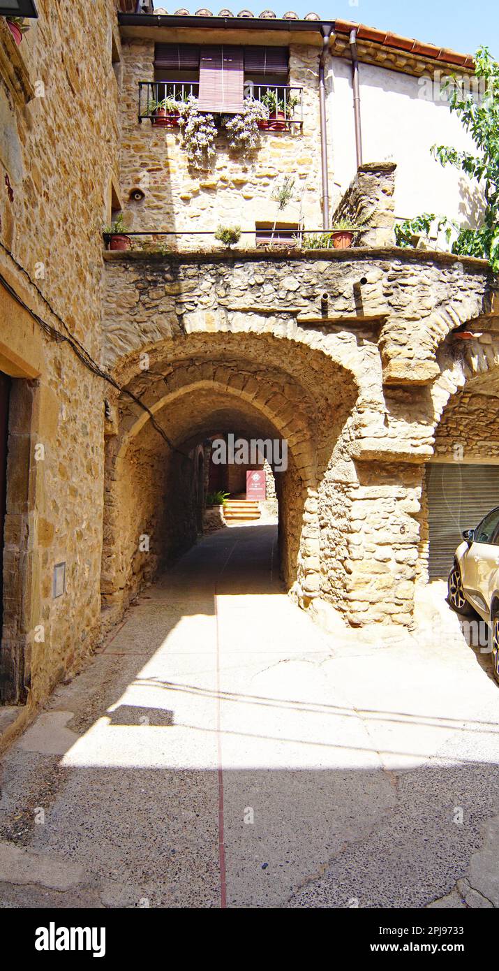Madremanya (Madremaña) in the El Girones region, Girona, Catalunya ...