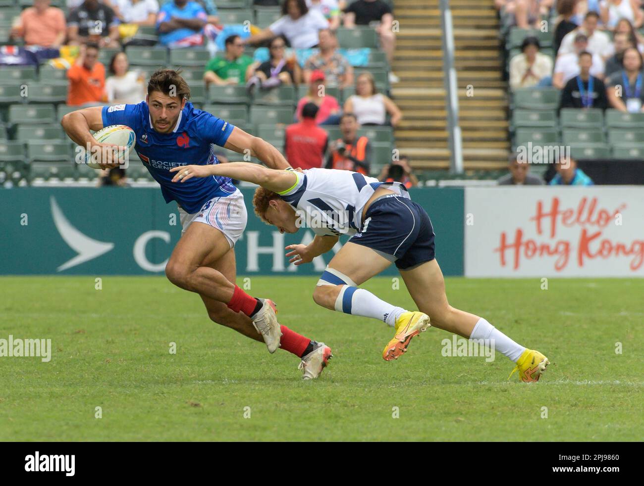 Hong Kong, China. 01st Apr, 2023. Hong Kong Rugby 7's France vs Uruguay ...
