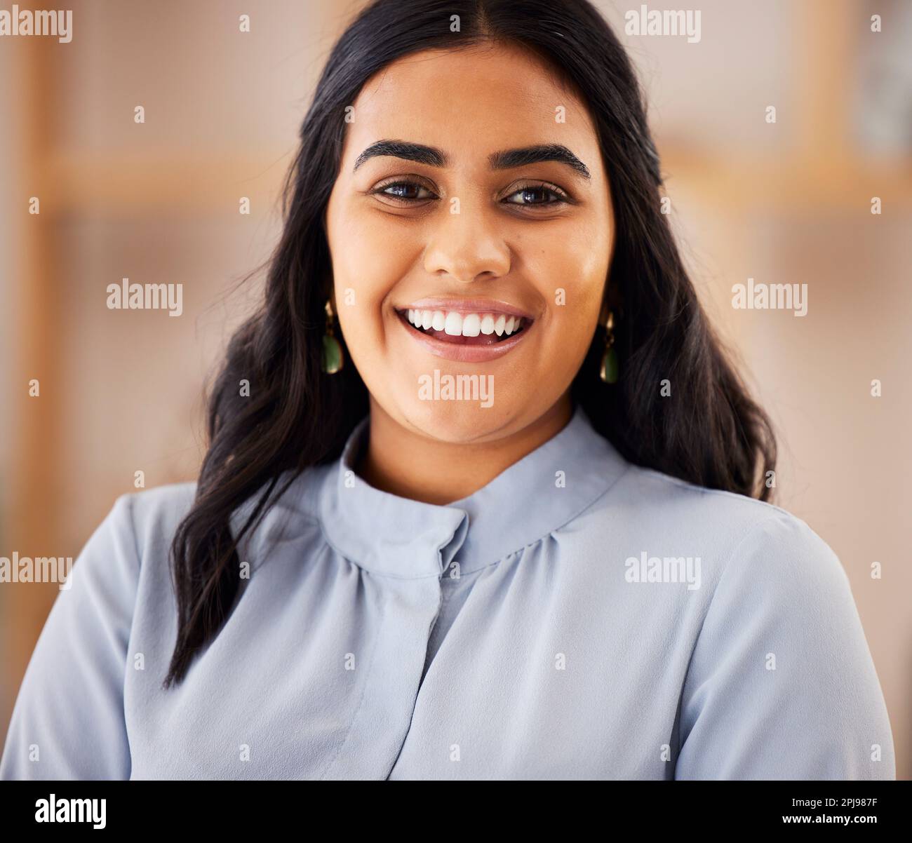 Beautiful indian businesswoman company boss hi-res stock photography ...
