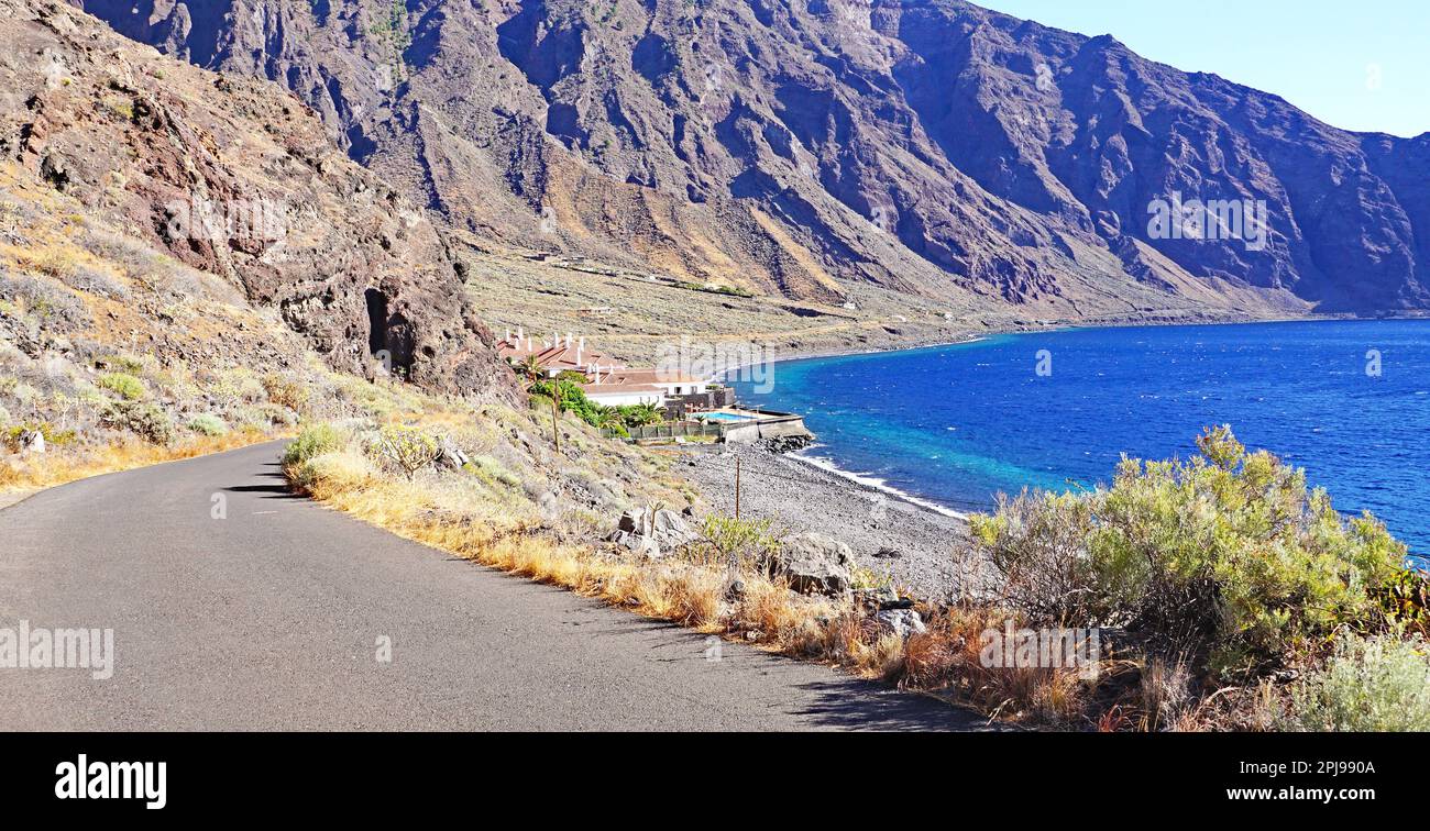 Landscape of El Hierro Island, Canary Islands, Spain, Europe Stock ...