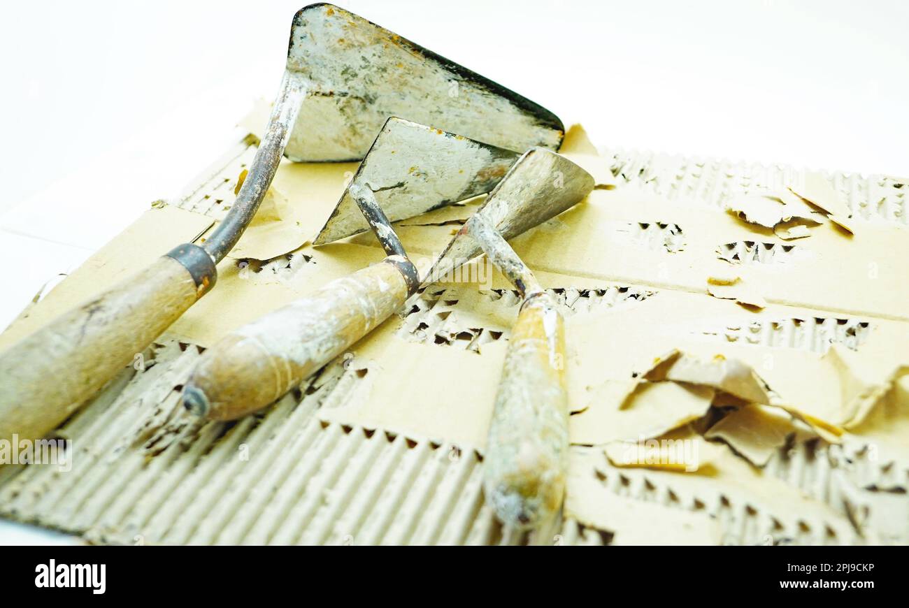 Assorted tools for DIY work Stock Photo - Alamy