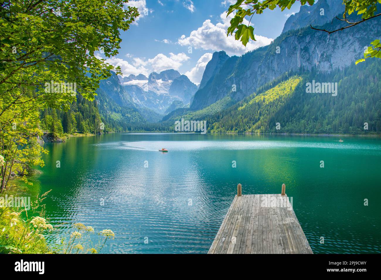 A view of beautiful Austrian scenery Stock Photo - Alamy
