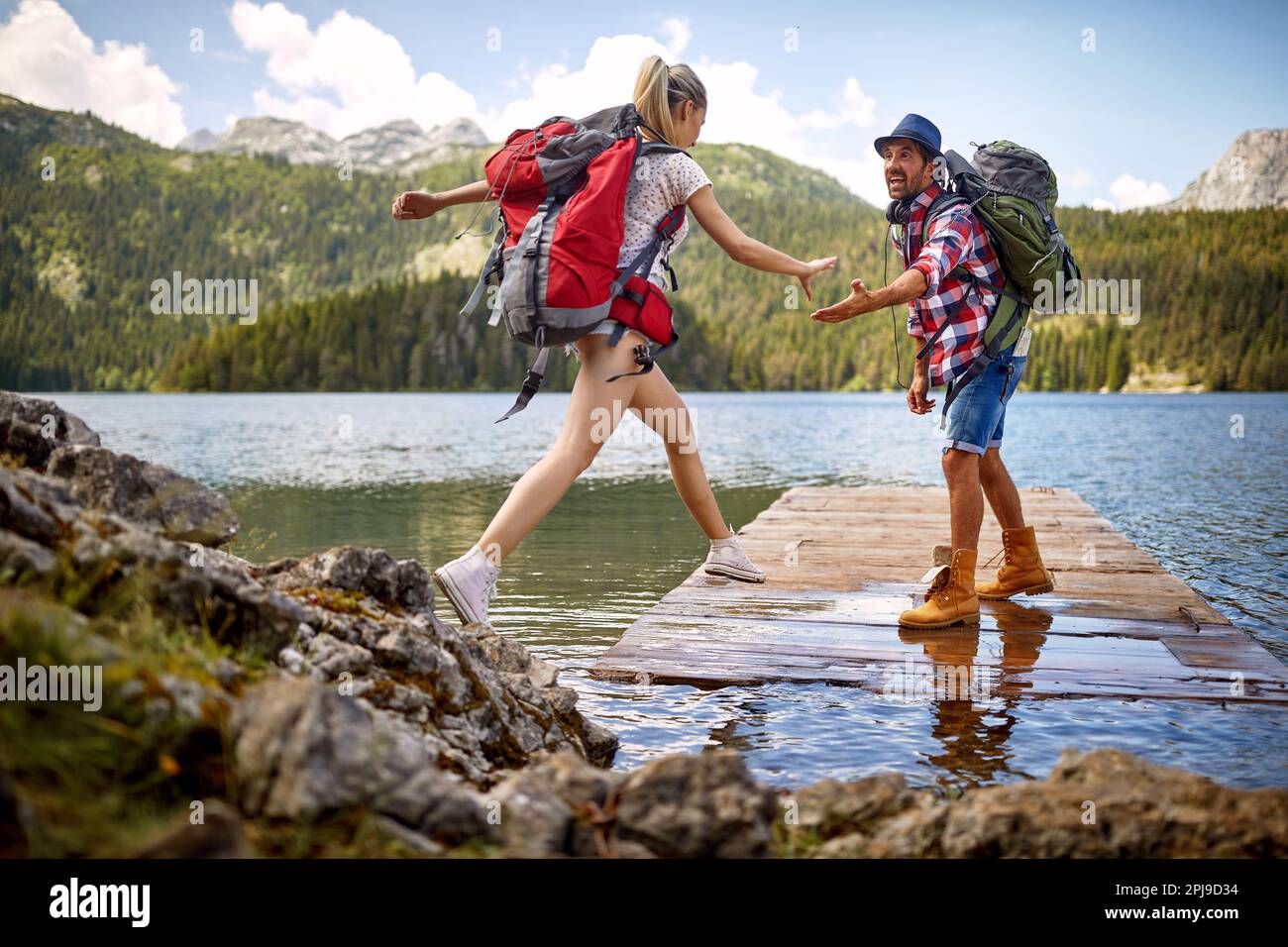 Lending a hand hi-res stock photography and images - Alamy