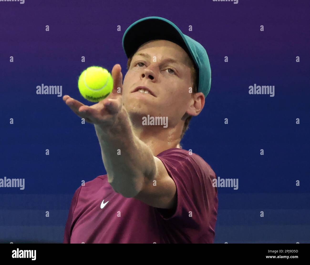 Miami Gardens, United States. 31st Mar, 2023. No.10 Jannik Sinner from ...