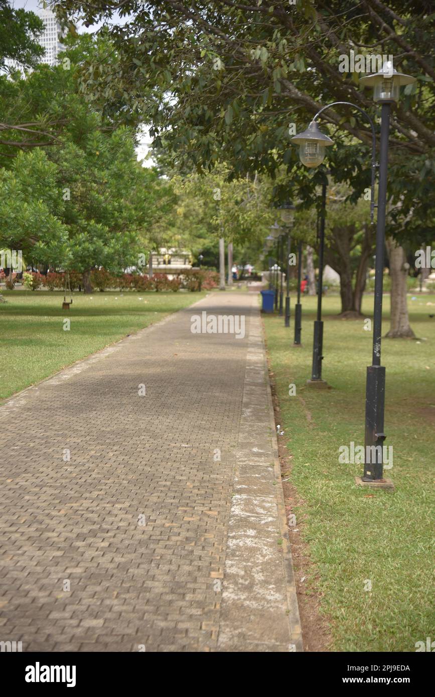 colombo city viharamahadevi garden Stock Photo - Alamy