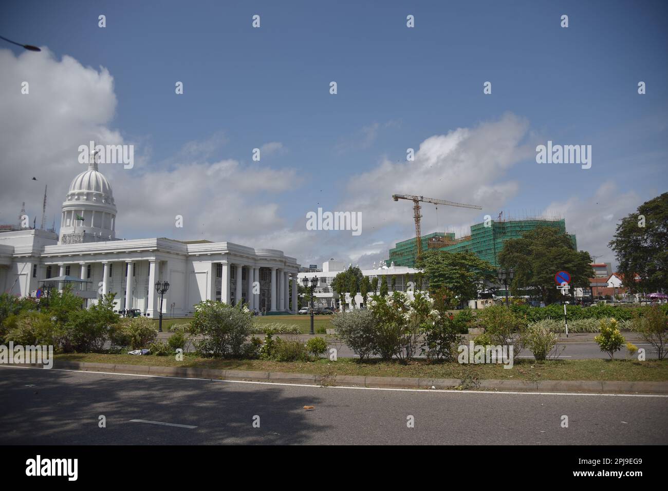 colombo city viharamahadevi garden Stock Photo - Alamy