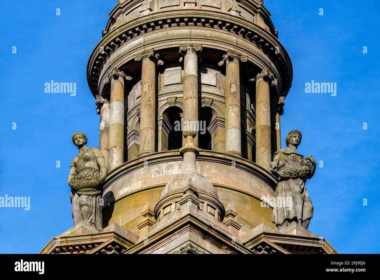 details of Glasgow City Chambers Stock Photo - Alamy