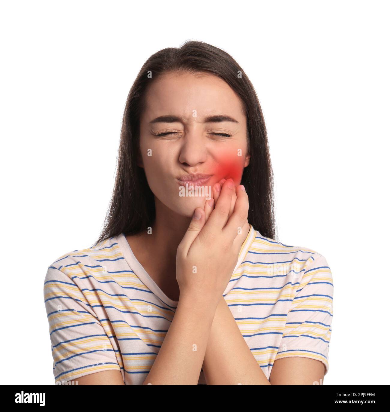 Young girl suffering from teeth pain hi-res stock photography and ...