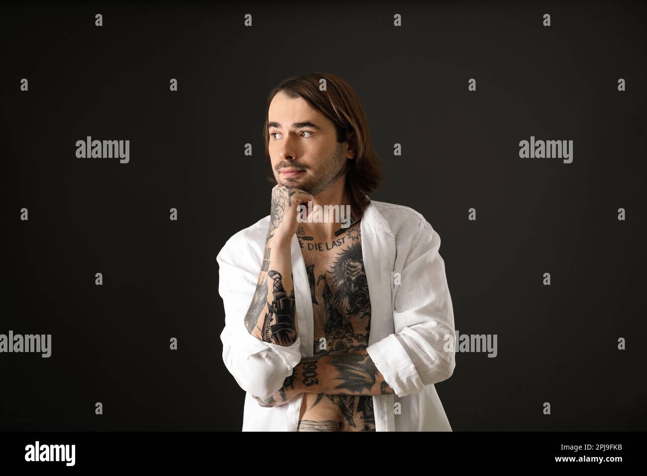 Alternative style tattoos hi-res stock photography and images - Alamy