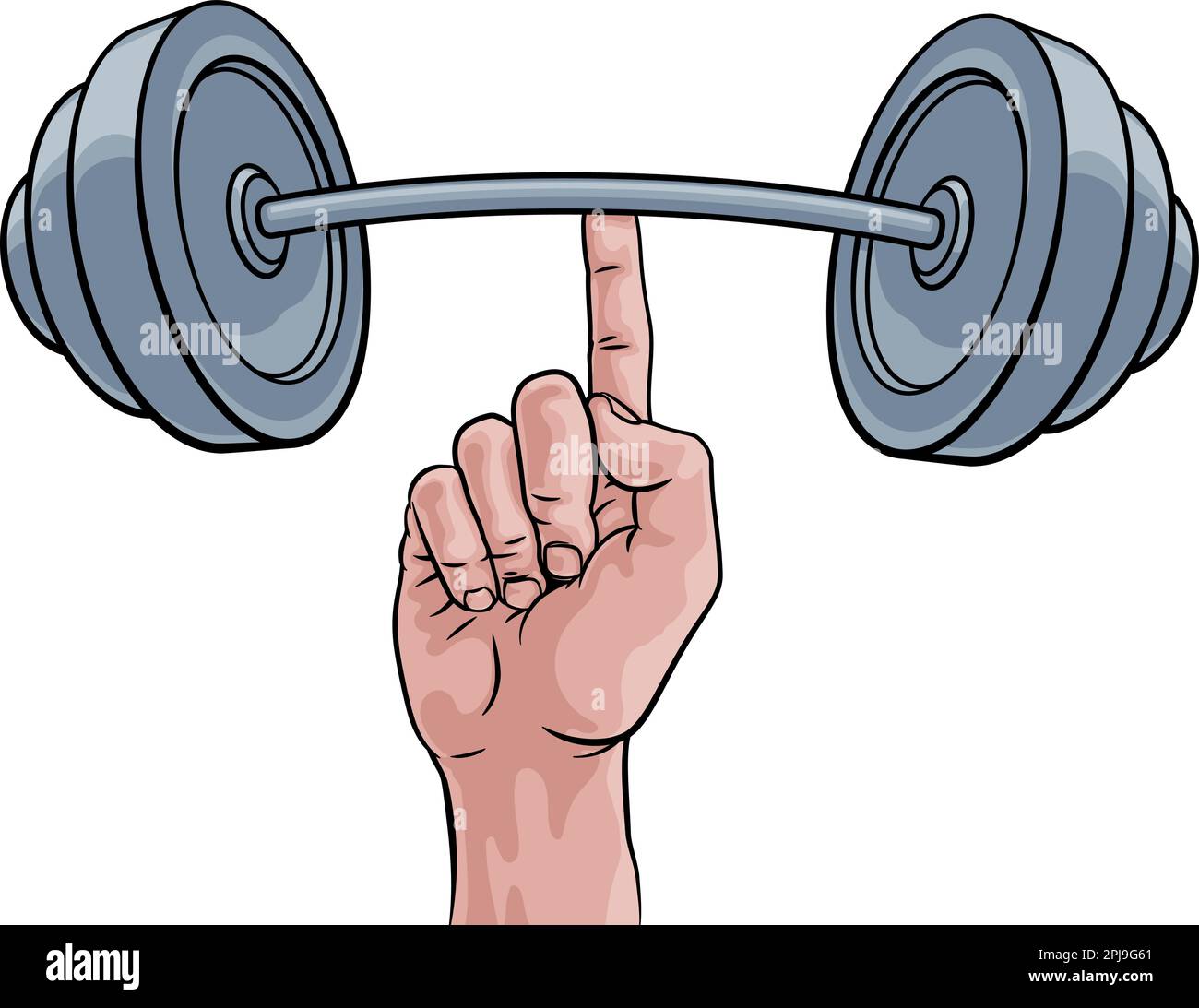 Weight lifter vintage Stock Vector Images - Alamy