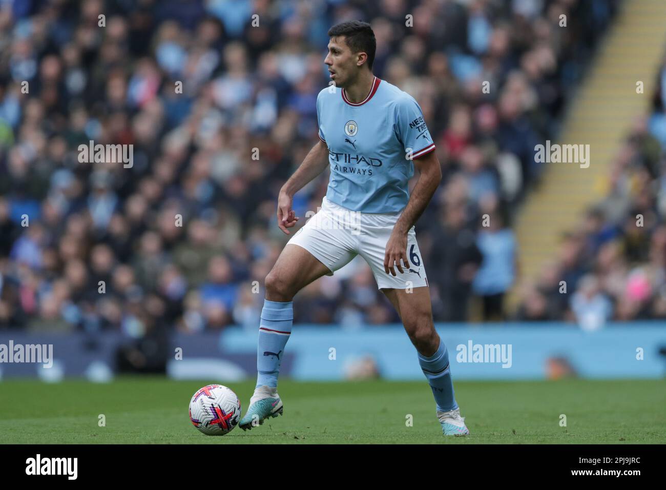 Rodri #16 of Manchester City in action during the Premier League match ...