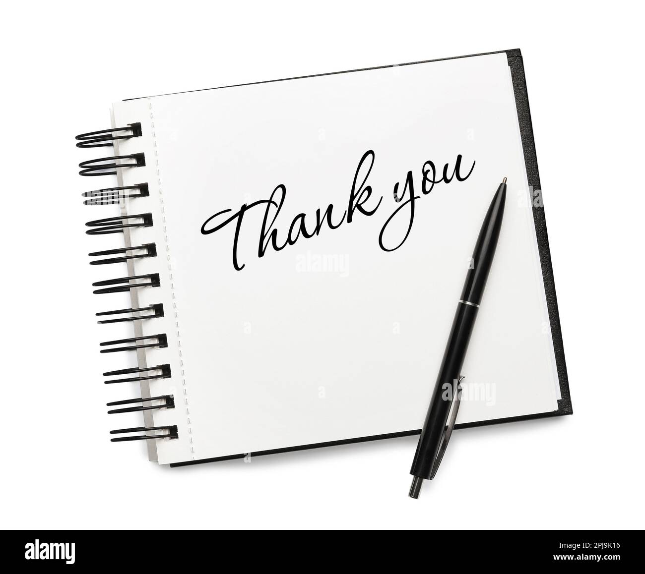 Thank you note mockup Cut Out Stock Images & Pictures - Alamy
