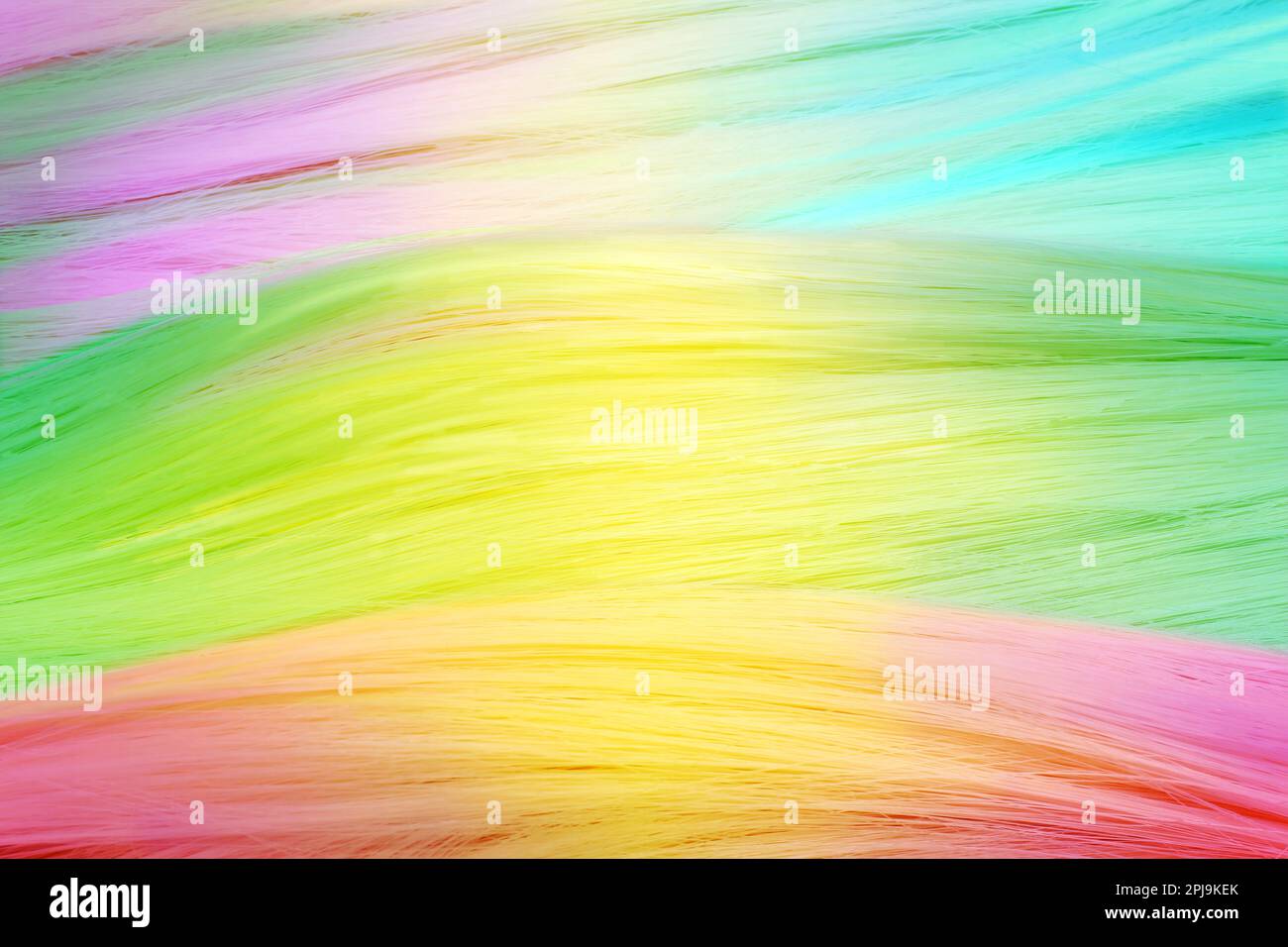 Beautiful multicolored hair as background, closeup view Stock Photo - Alamy