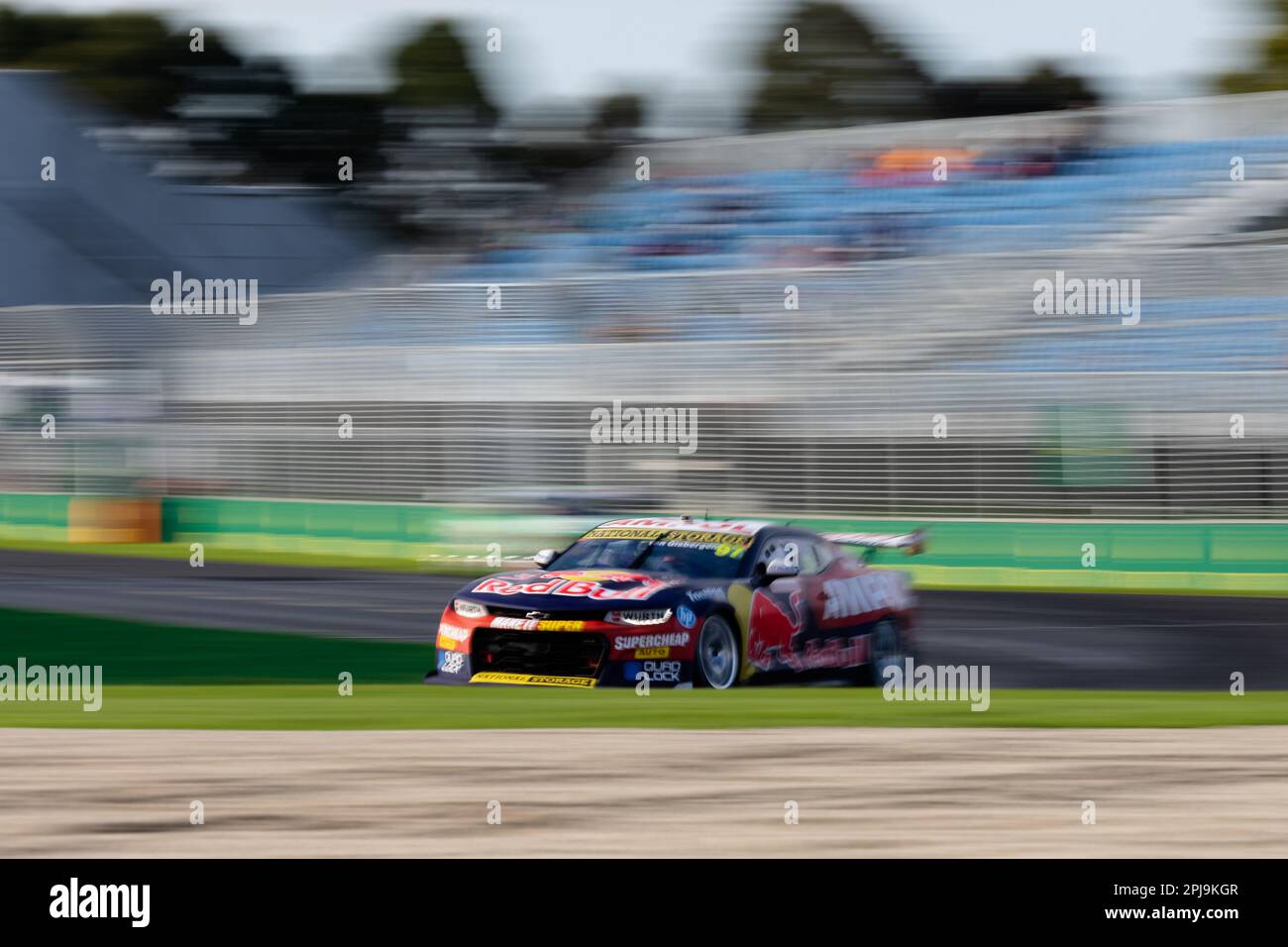 Melbourne, Australia, 1 April, 2023. Shane van Gisbergen (97) driving ...