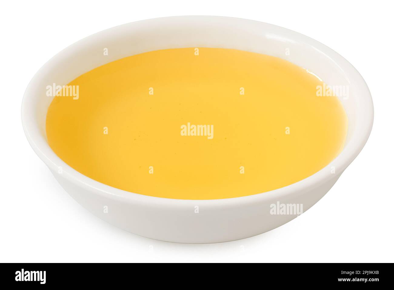 Agave syrup in a white ceramic bowl isolated on white Stock Photo - Alamy