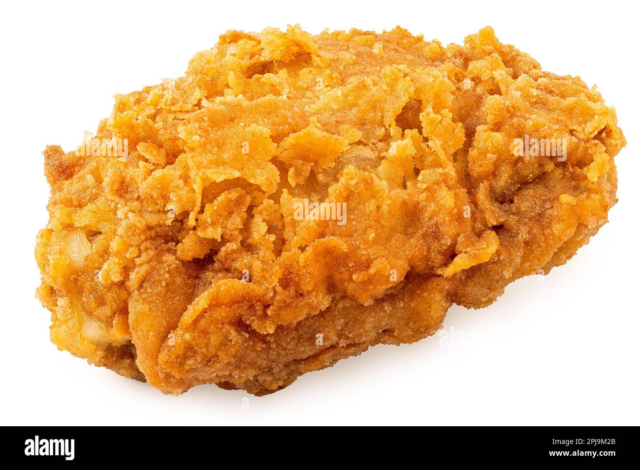 Fried Chicken White Background