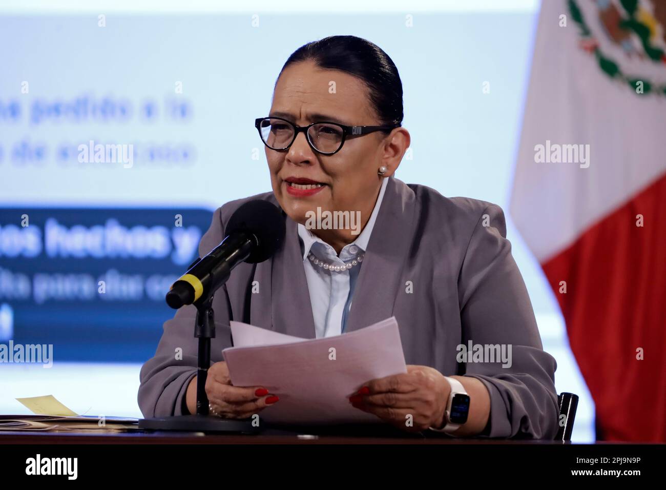 Non Exclusive: March 31, 2023, Mexico City, Mexico: The Secretary of ...
