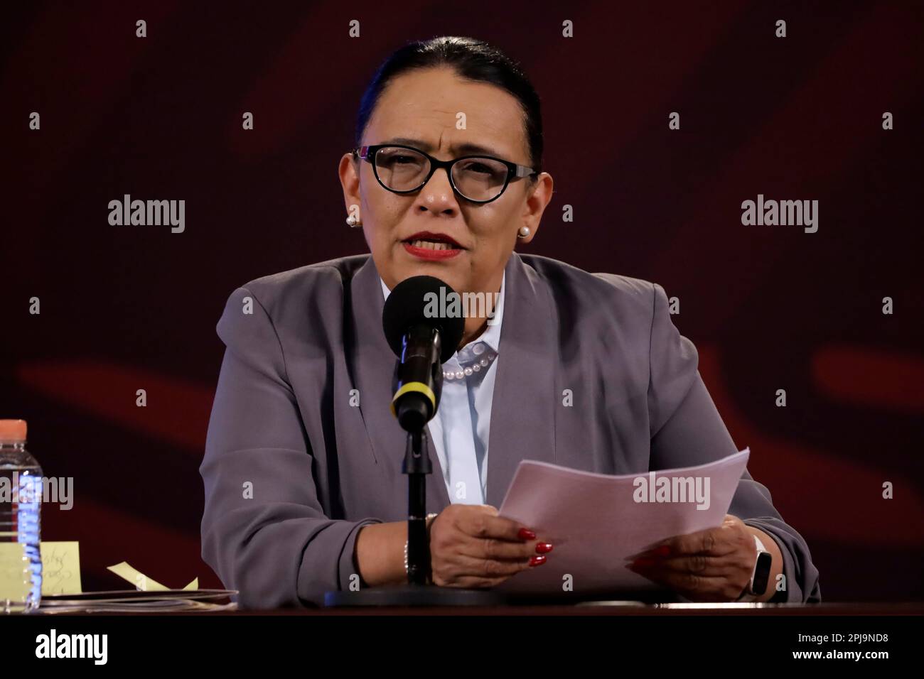 Non Exclusive: March 31, 2023, Mexico City, Mexico: The Secretary of ...