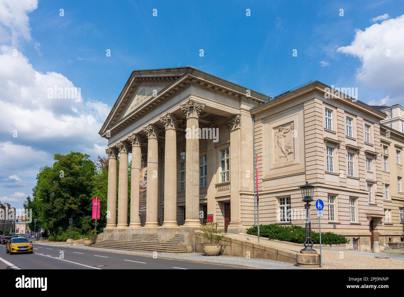 Meiningen: theater Staatstheater in , Thüringen, Thuringia, Germany ...
