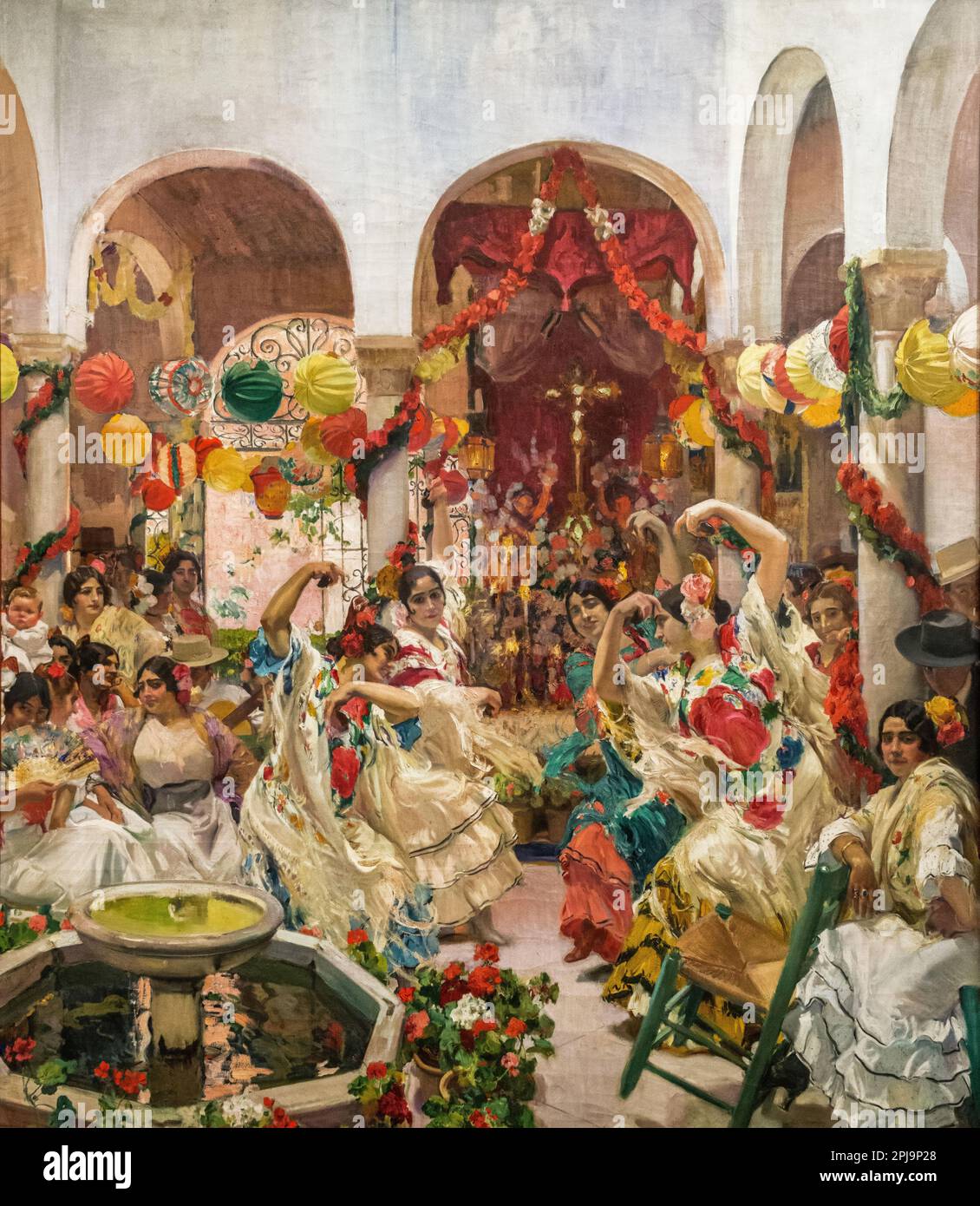 Joaquín Sorolla/ Sevilla. El baile. Series : Visión de España, 1915 ...