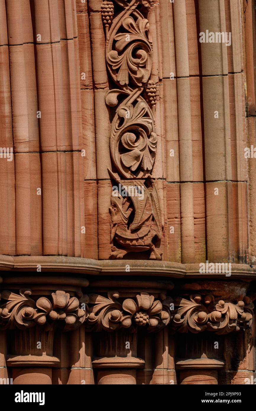 The former Thomas Coats Memorial Baptist Church, Paisley Stock Photo ...