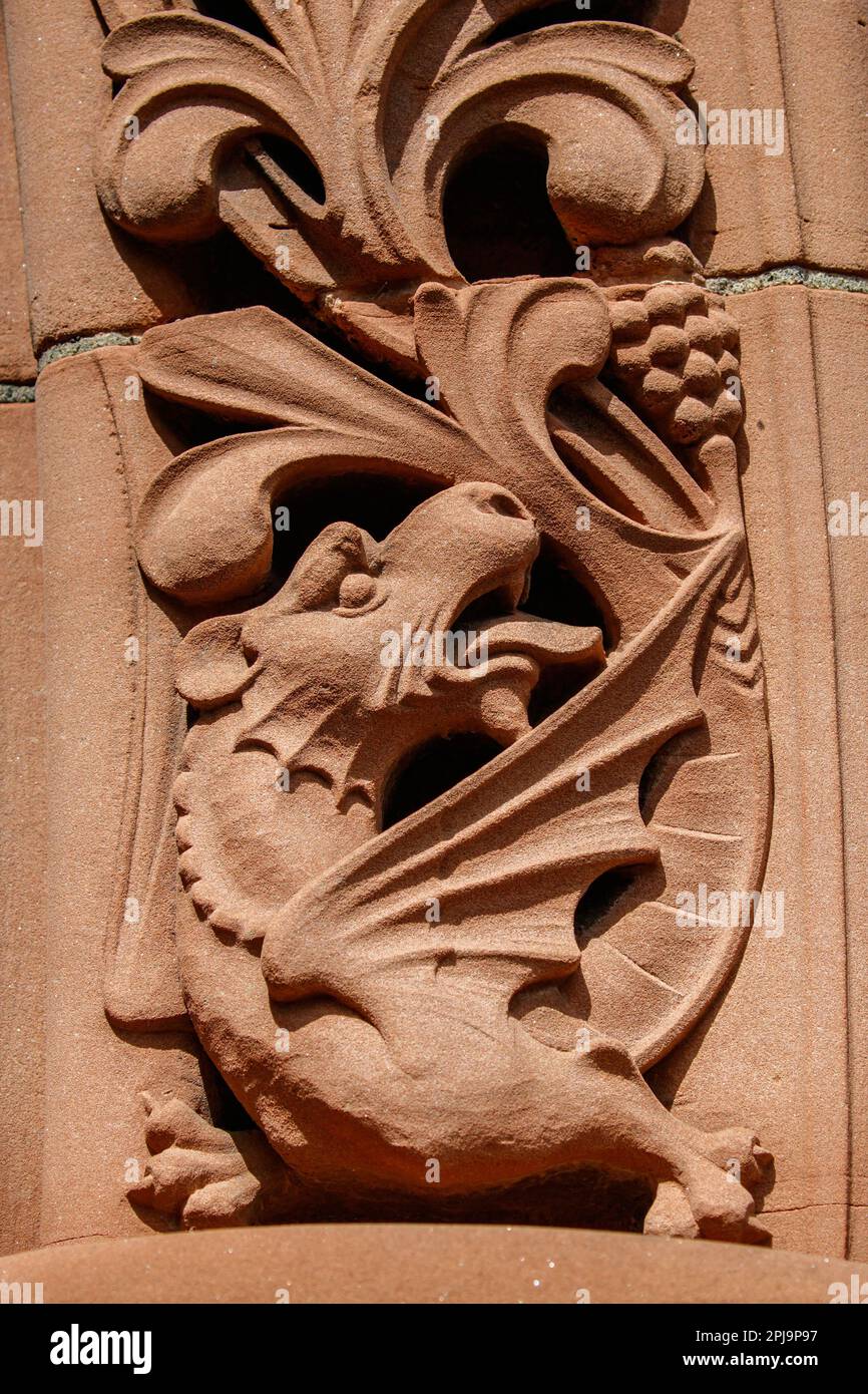 The former Thomas Coats Memorial Baptist Church, Paisley Stock Photo ...