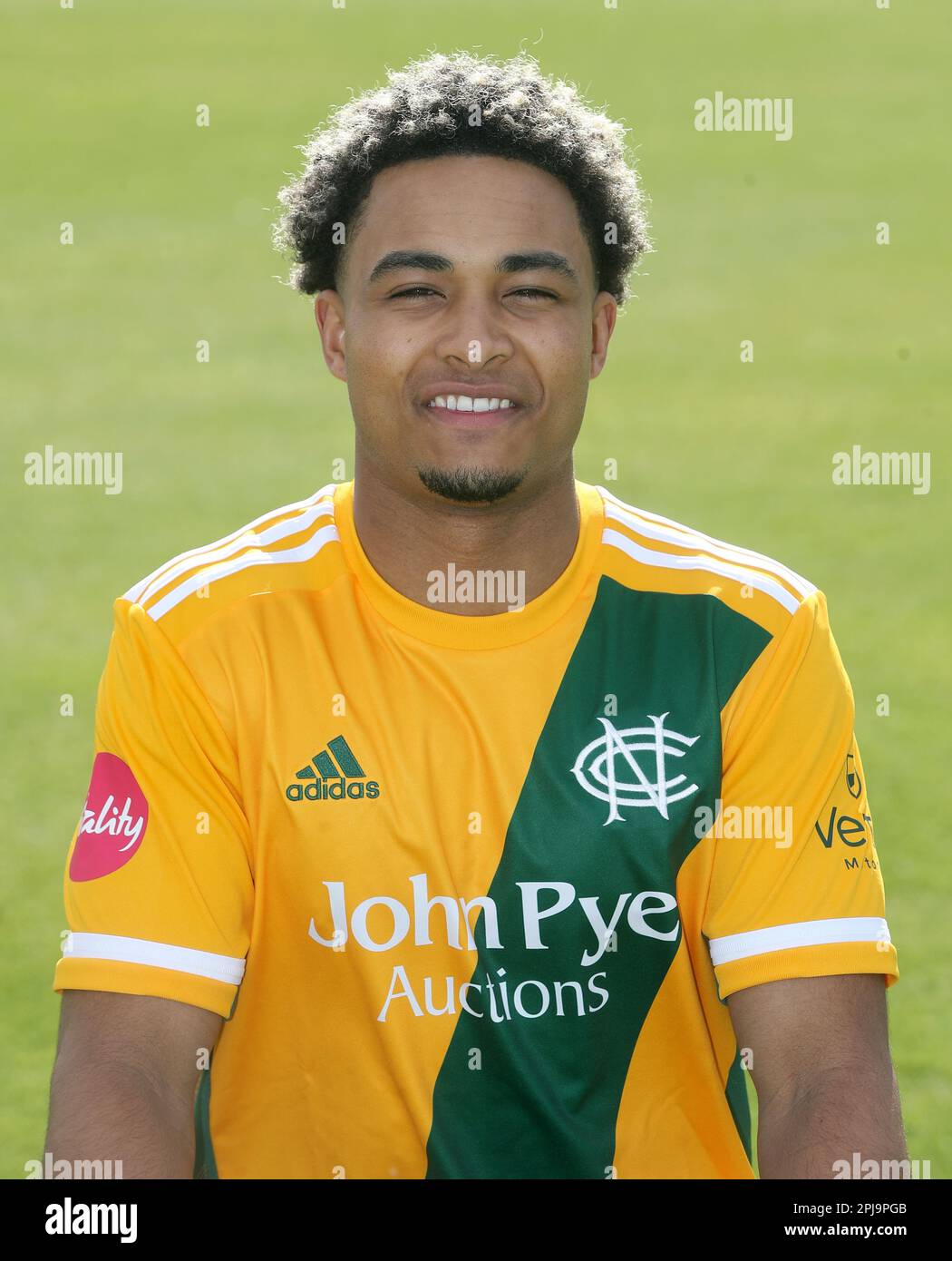 Notts Outlaws' Ben Martindale during the media day at Trent Bridge ...