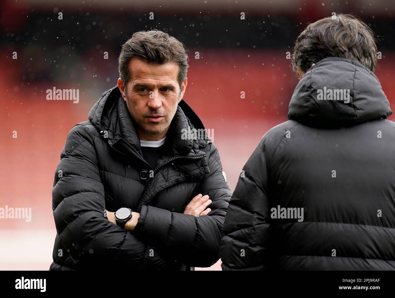 Fulham manager Marco Silva before the Premier League match at the ...